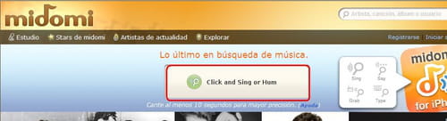 Cómo encontrar una canción con Midomi - CCM