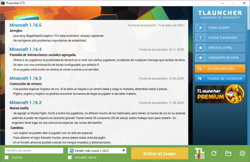 Descargar TLauncher Gratis Para PC Mac Android CCM Descargar TLauncher Gratis Para PC Mac Android CCM