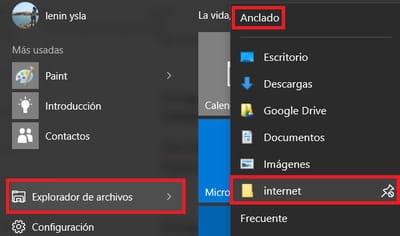 Cómo anclar una carpeta a la sección 'Acceso rápido' en Windows 10 - CCM