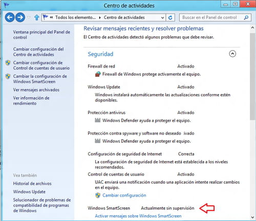 Cómo desactivar Windows SmartScreen en Windows