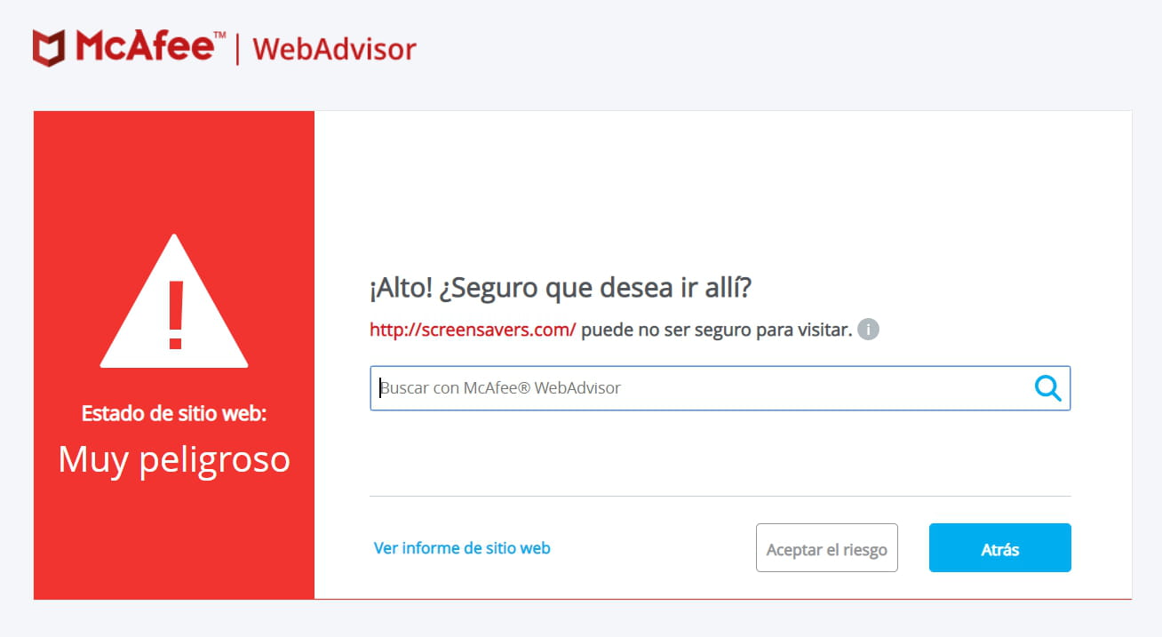 McAfee SiteAdvisor (Una extensión para tu navegador Web) - CCM